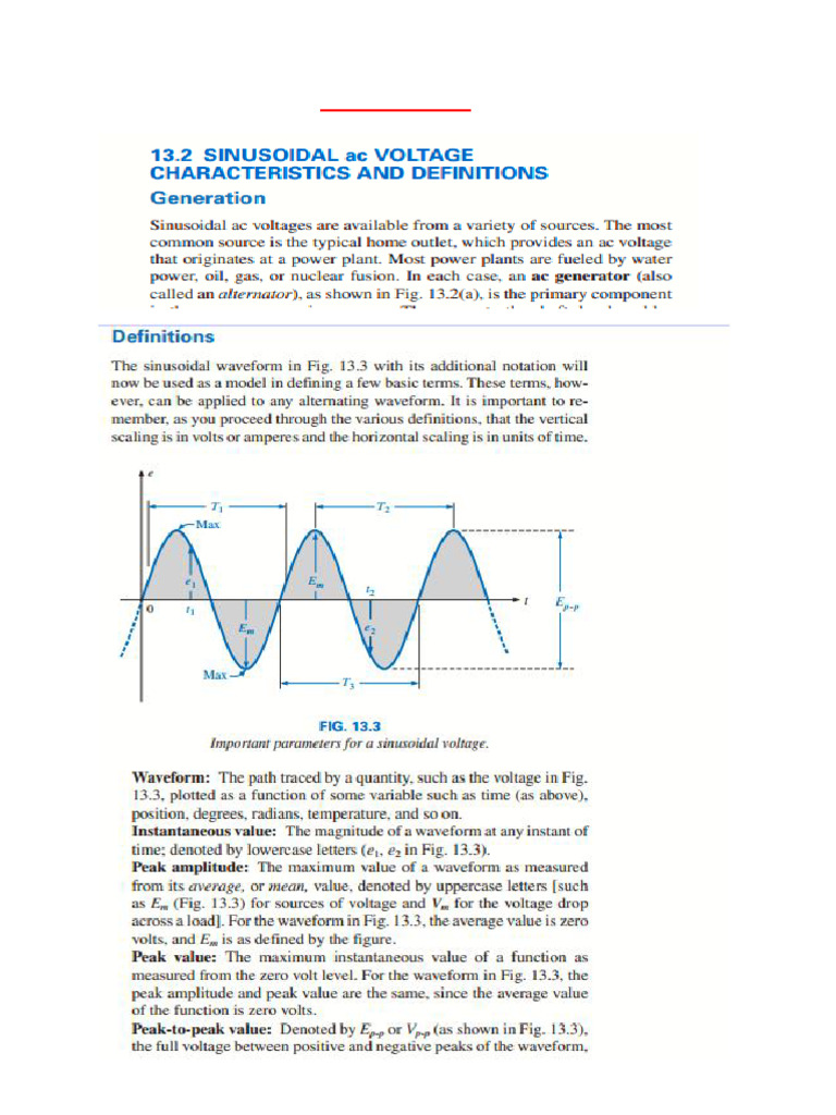 AC Basics | PDF