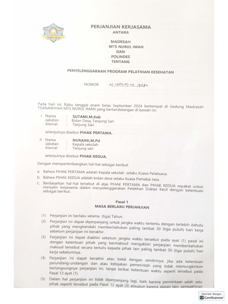 6.4 Kemitraan Dengan Polindes | PDF