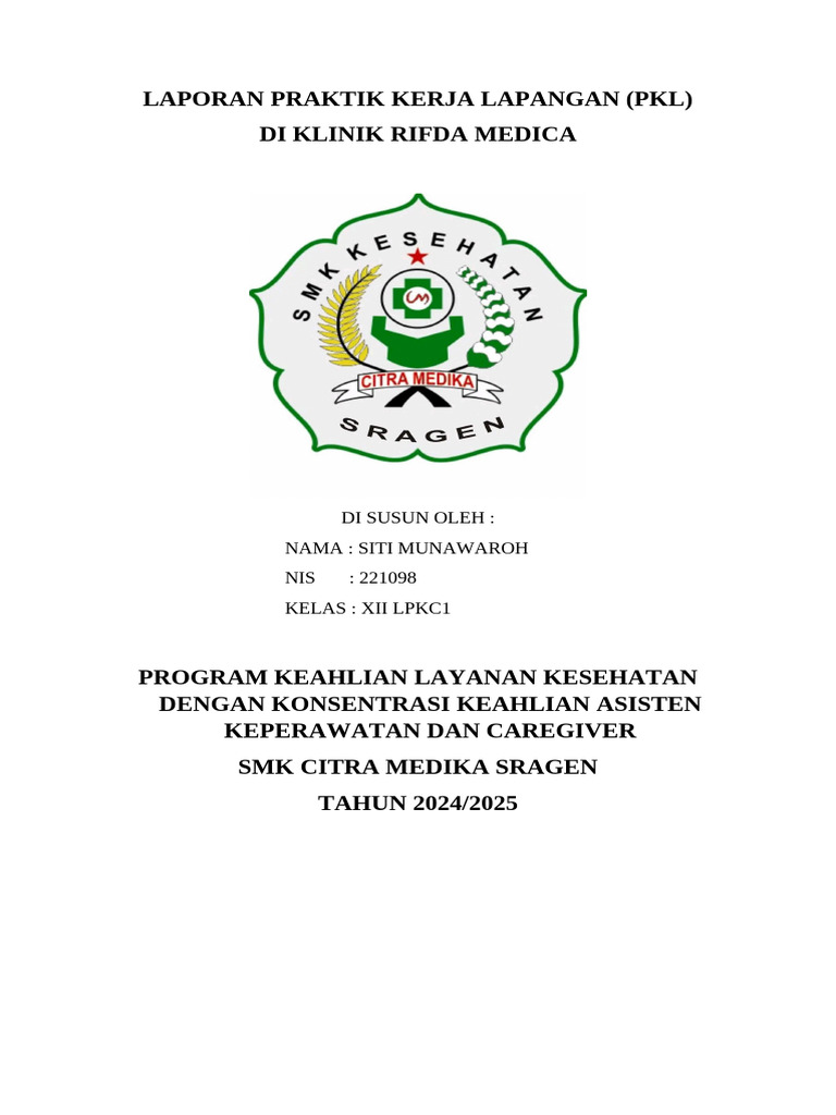 Lembar Pengesahan Dan Lampiran 1 | PDF