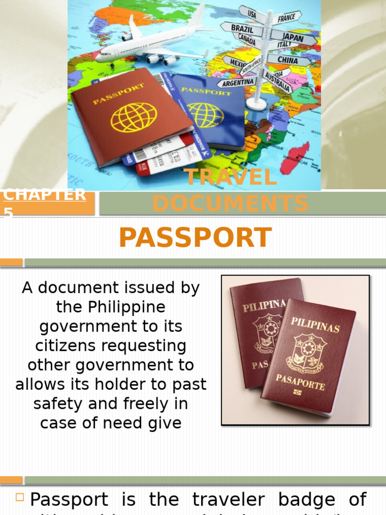 Chapter 5 Travel Document | PDF