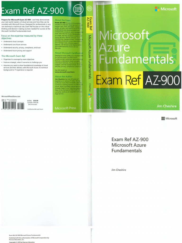 Microsoft Azure Fundamentals Exam Ref AZ 900 | PDF