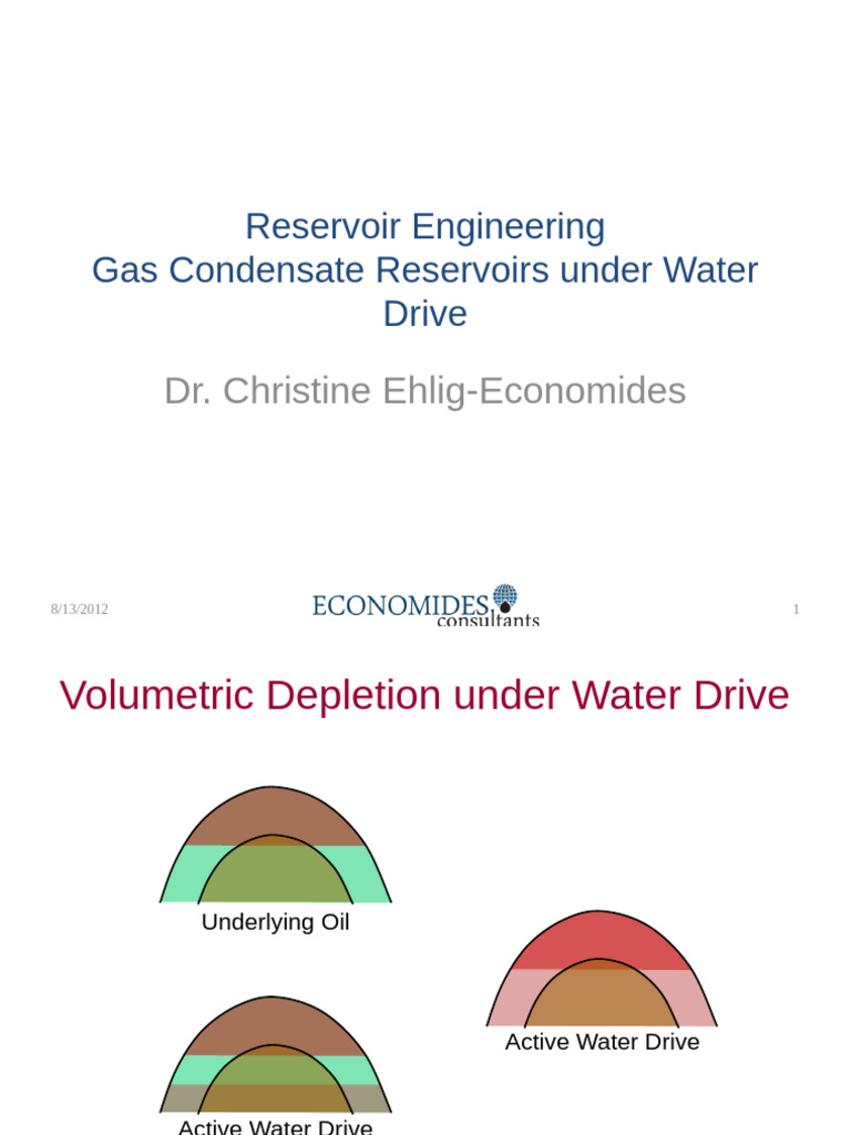 08 Gas Condensate Reservoir Engineering Under Water Drive | PDF