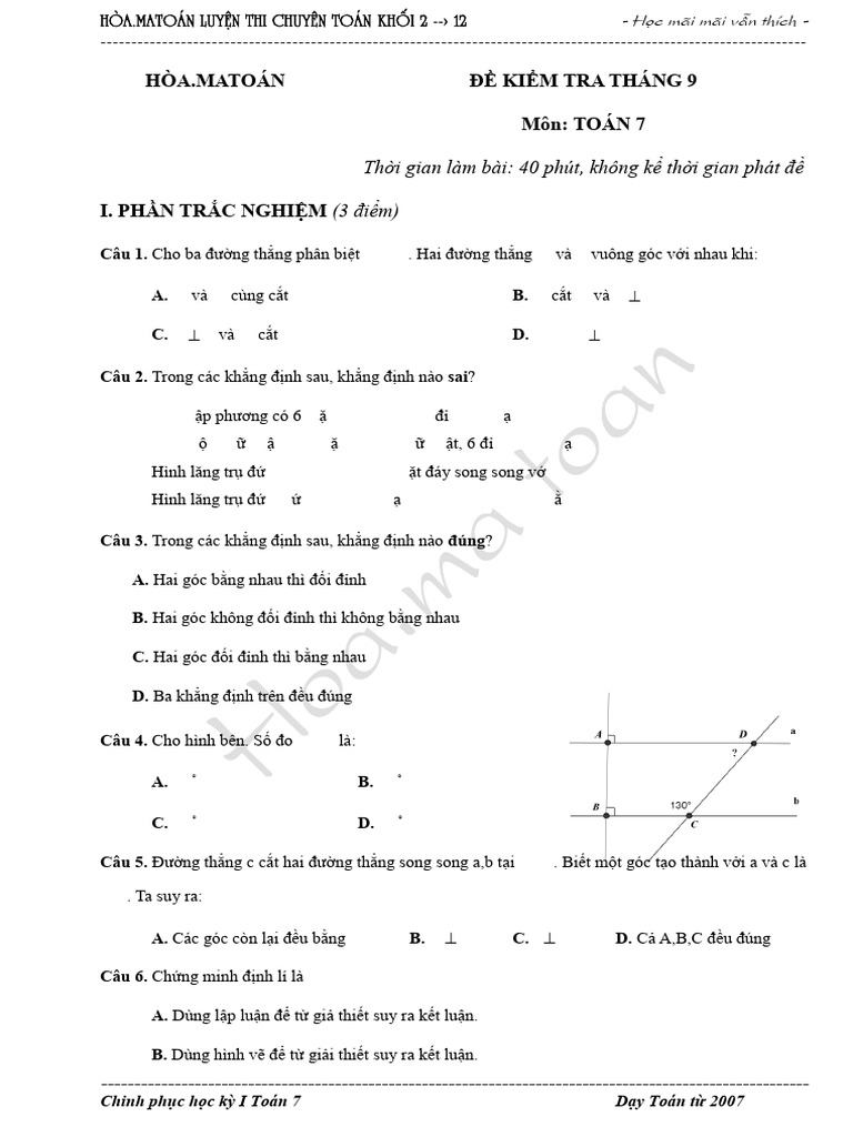 K7-Hình - Tháng 9 | PDF