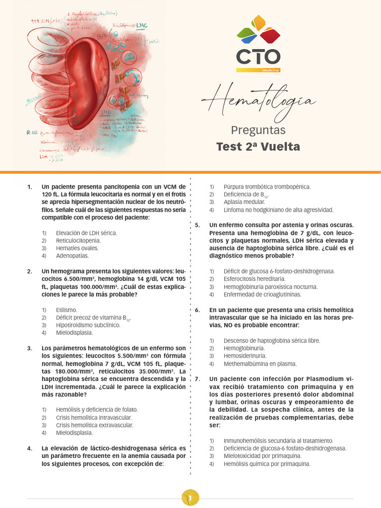 Mir.12.2223.Preguntastestdeclase.hm.2v.sexto | PDF