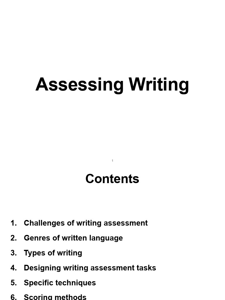 LA - Week 6 - Writing | PDF