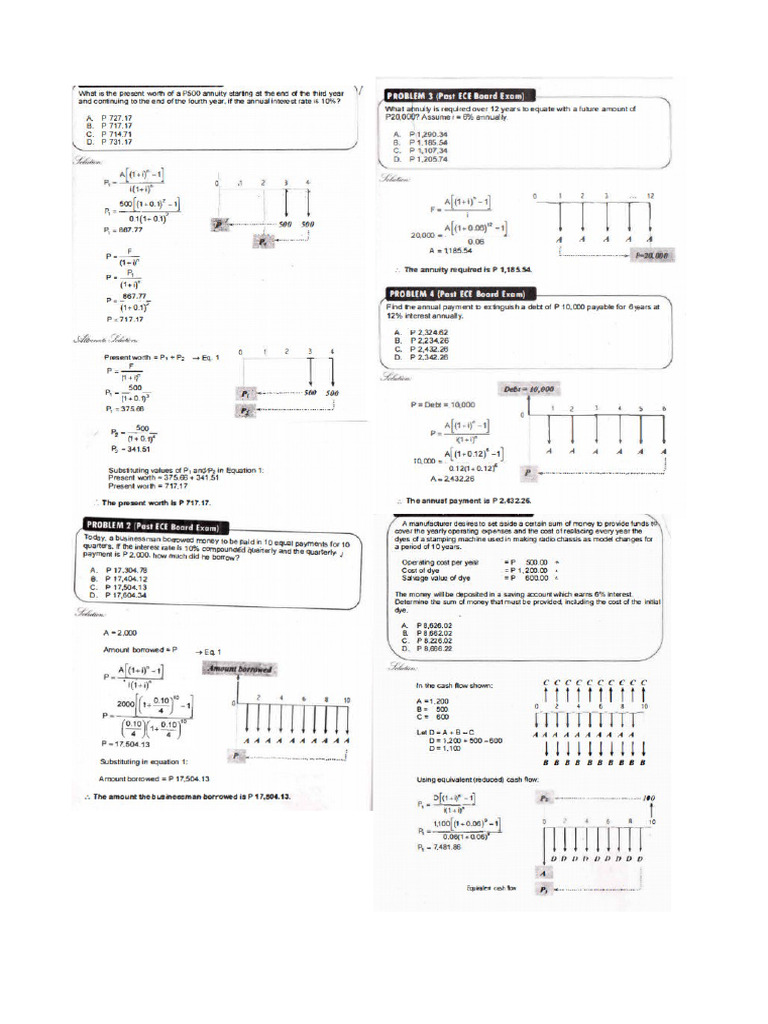 Engineering Economy | PDF