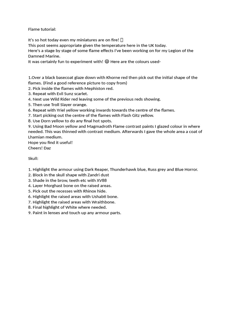 Flame Tutorial | PDF