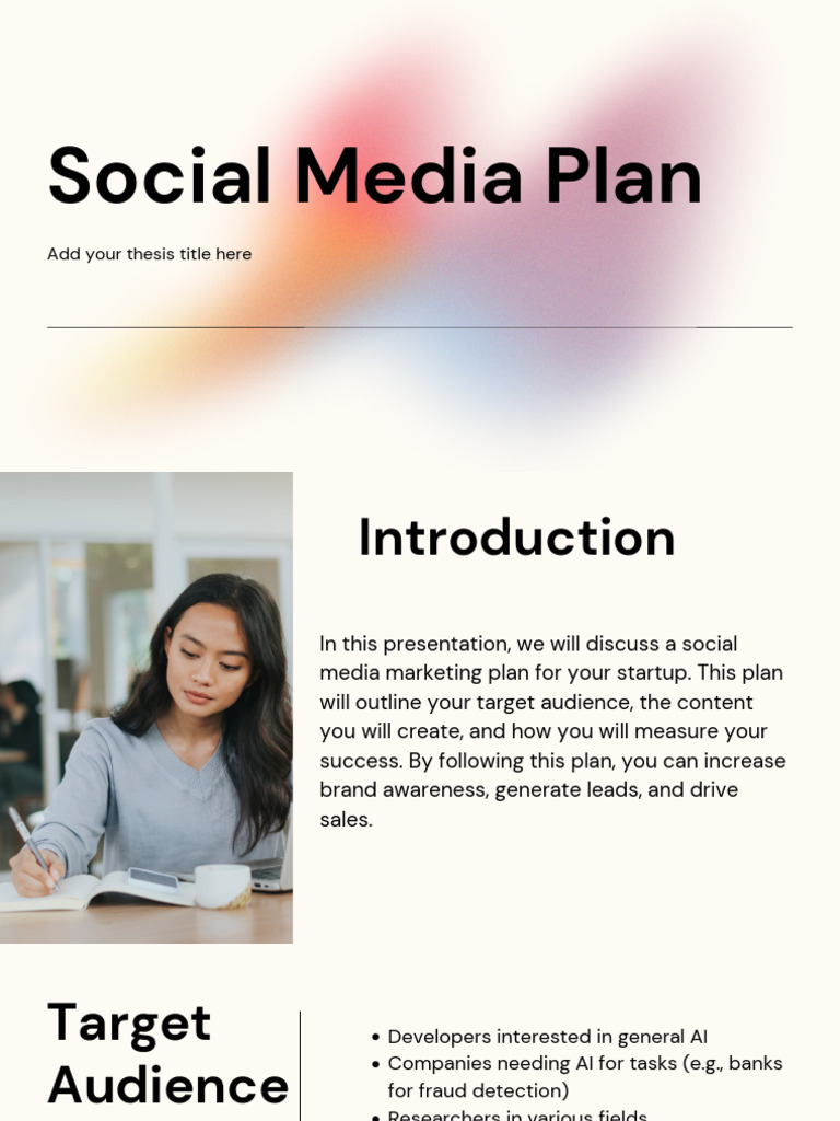 Social Media Plan | PDF