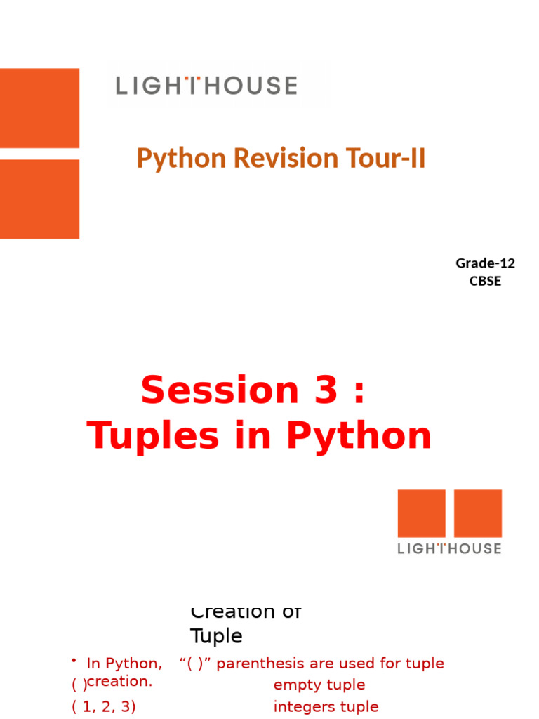 G12 - Python - Revision - Tour - II Part 3 | PDF