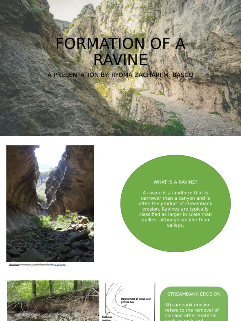 Formation of A Ravine - Basco | PDF