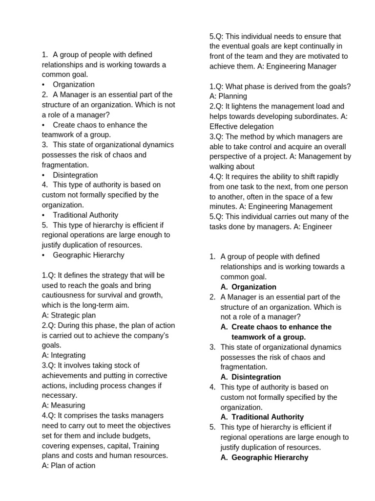 Reviewer Engineering Management | PDF