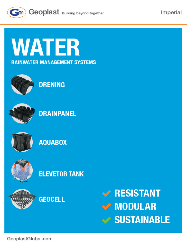 Geoplast Water Catalogue | PDF