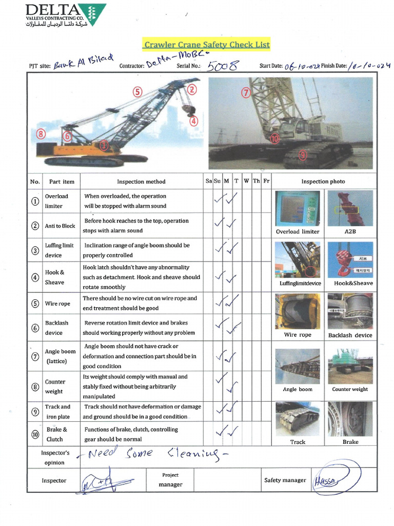 2024-10-06 - Crawler Crane | PDF