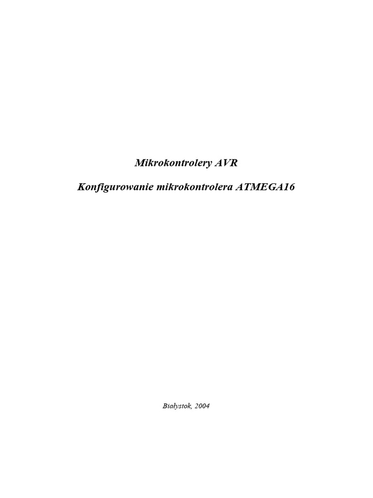 Avr Fuse | PDF