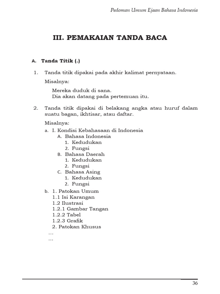 Tanda Baca | PDF
