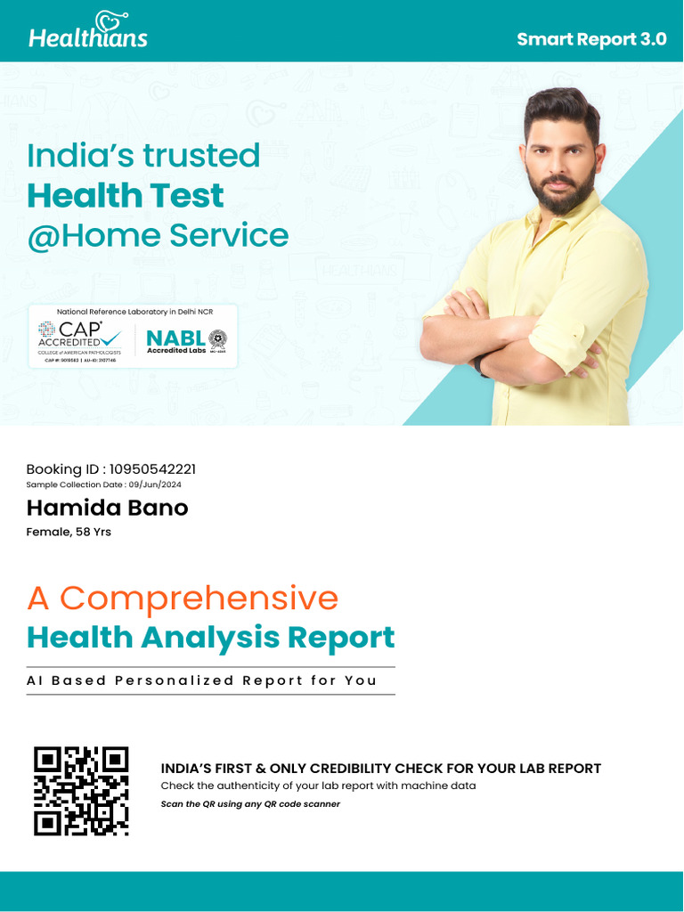 A Comprehensive: Health Analysis Report | PDF