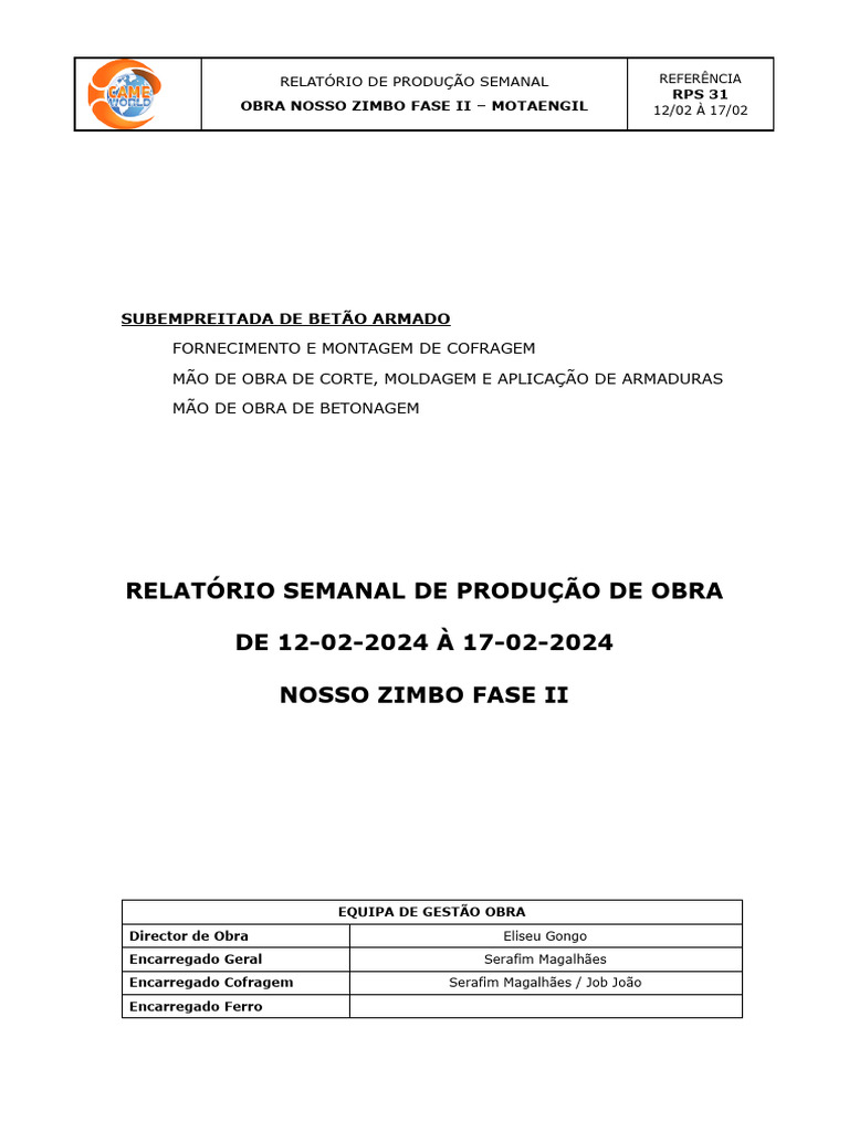 2024.02.17 - RPS - Nosso Zimbo Fase II | PDF