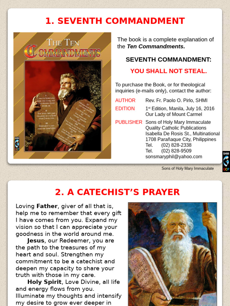 Commandments 7th | PDF