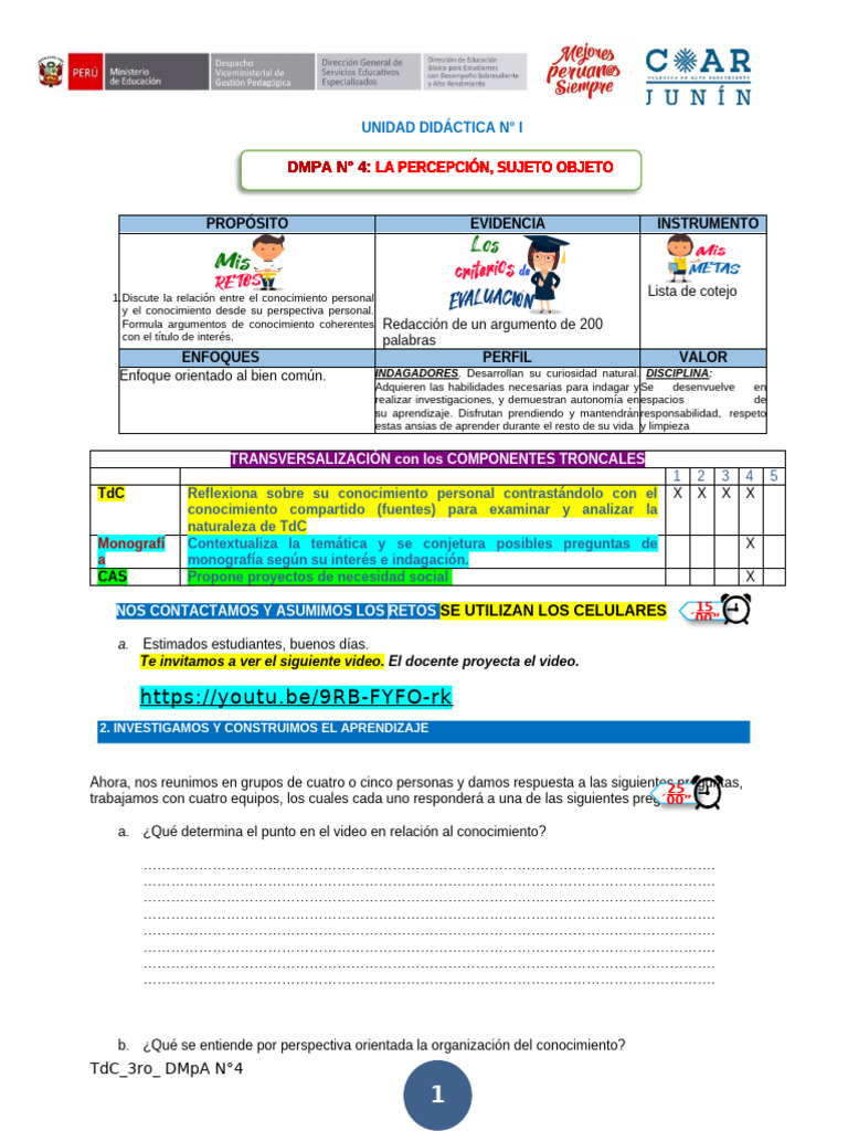 DMPA 4 TDC U1 2023 3ro | PDF