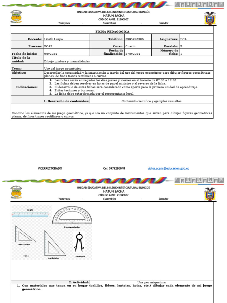 Guia Sin Bus Cuarto Eca Sep 2024 | PDF