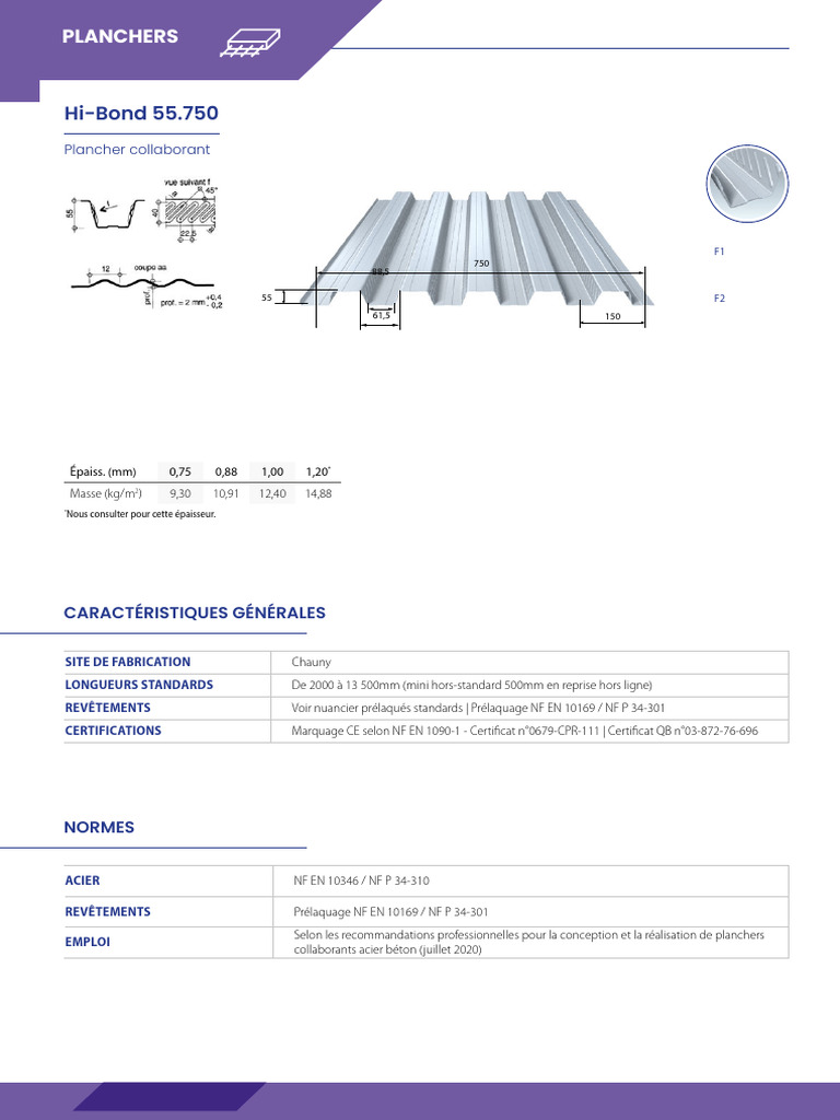 Monopanel Hi Bond 55.750 | PDF