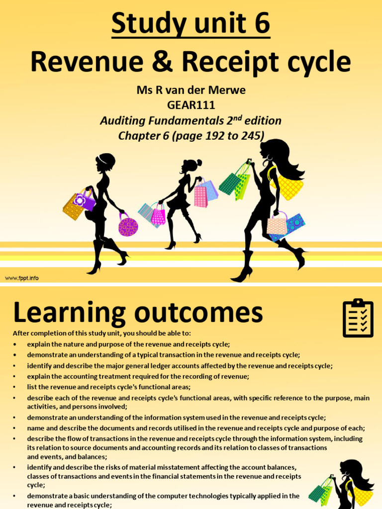 GEAR111 - SU 6 - Revenue and Receipt Cycle - 19 Mar 2024 - ENG | PDF