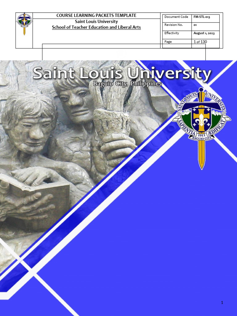 FM-STL-013 Course Learning Packets_Soc Wk 316- GCLASSROOM | PDF