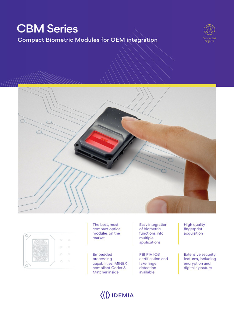 CBM Series Idemia Brochure 201902 | PDF