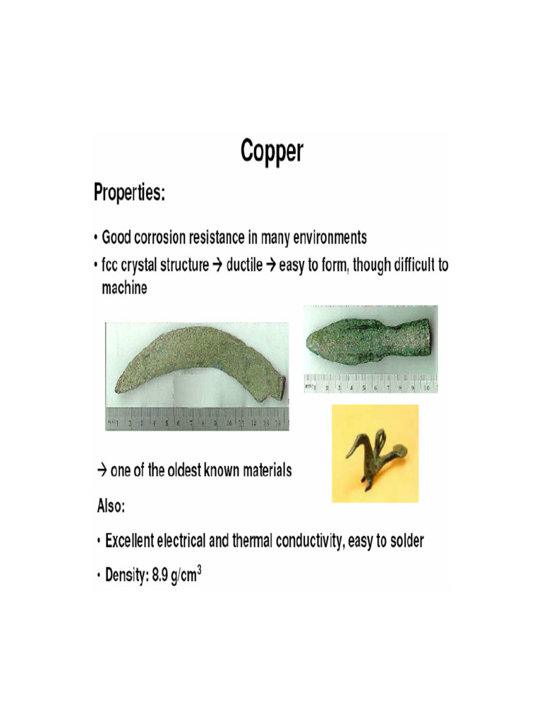 Microsoft PowerPoint - 8 - The Copper-Base Alloys | PDF