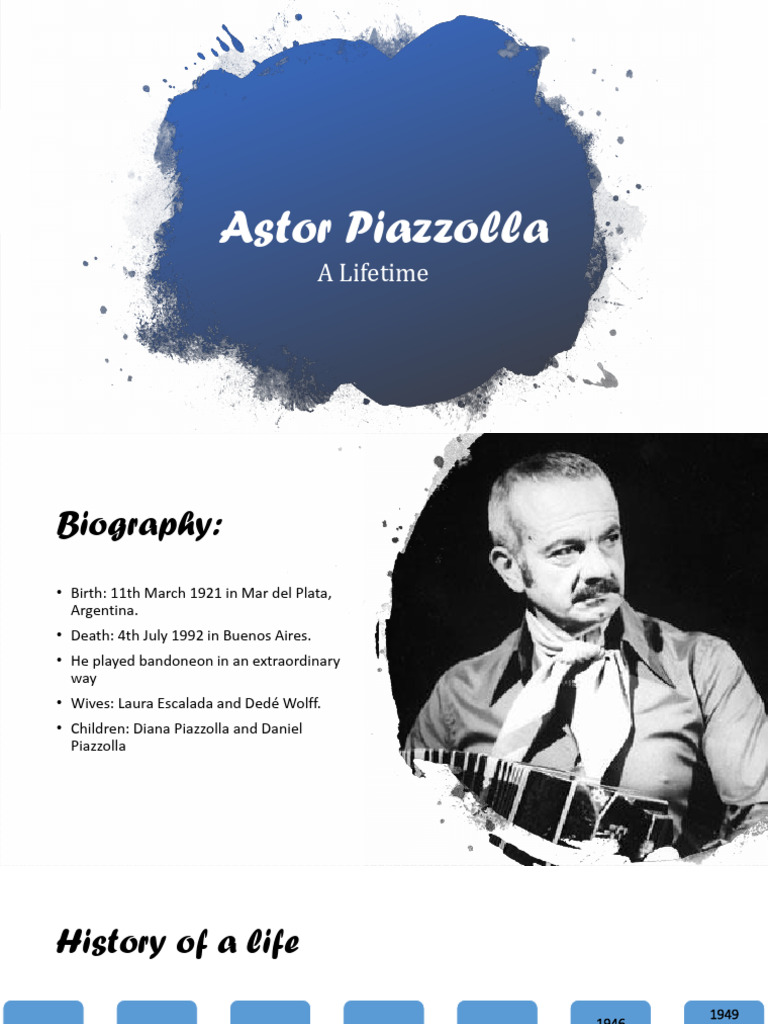 Astor Piazzolla: Life and Legacy | PDF