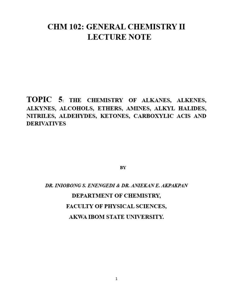 Ssce&utme Chemistry | PDF