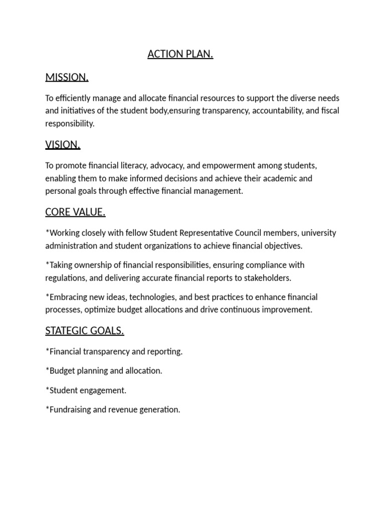 jenny's action plan | PDF