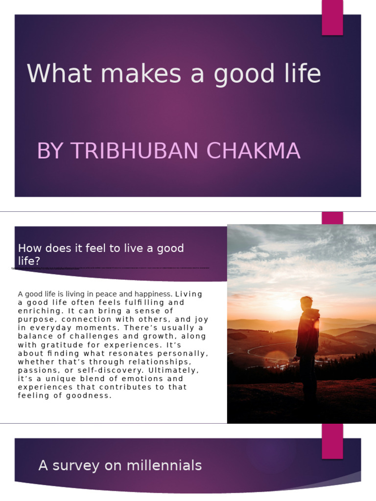 What Makes a Good Life | PDF
