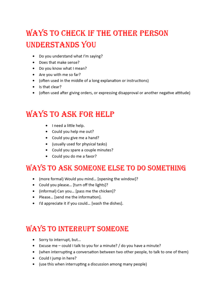 Phrases&expression | PDF