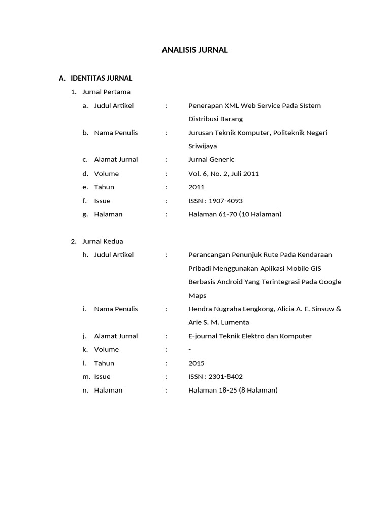 ANALISIS JURNAL Bu Ratna | PDF