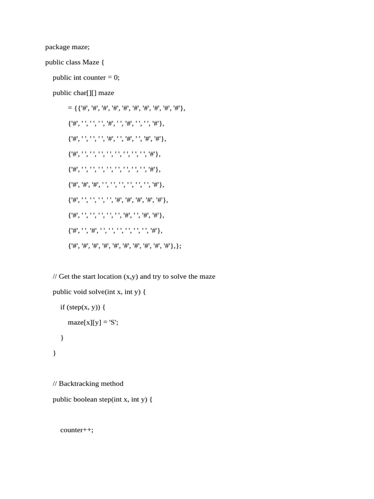Backtracking Pdf