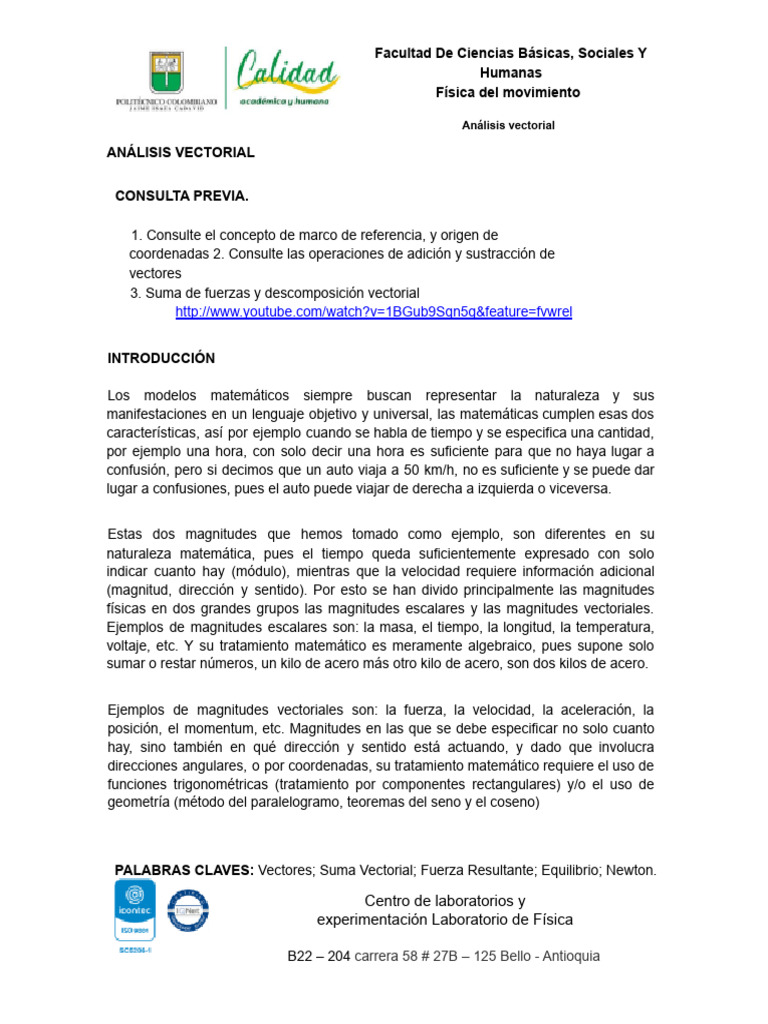 anÃ¡lisis_vectorial_(1) | PDF