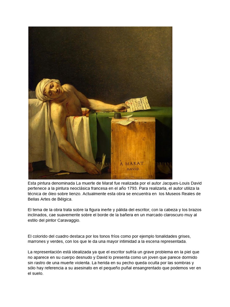 La Muerte de Marat | PDF