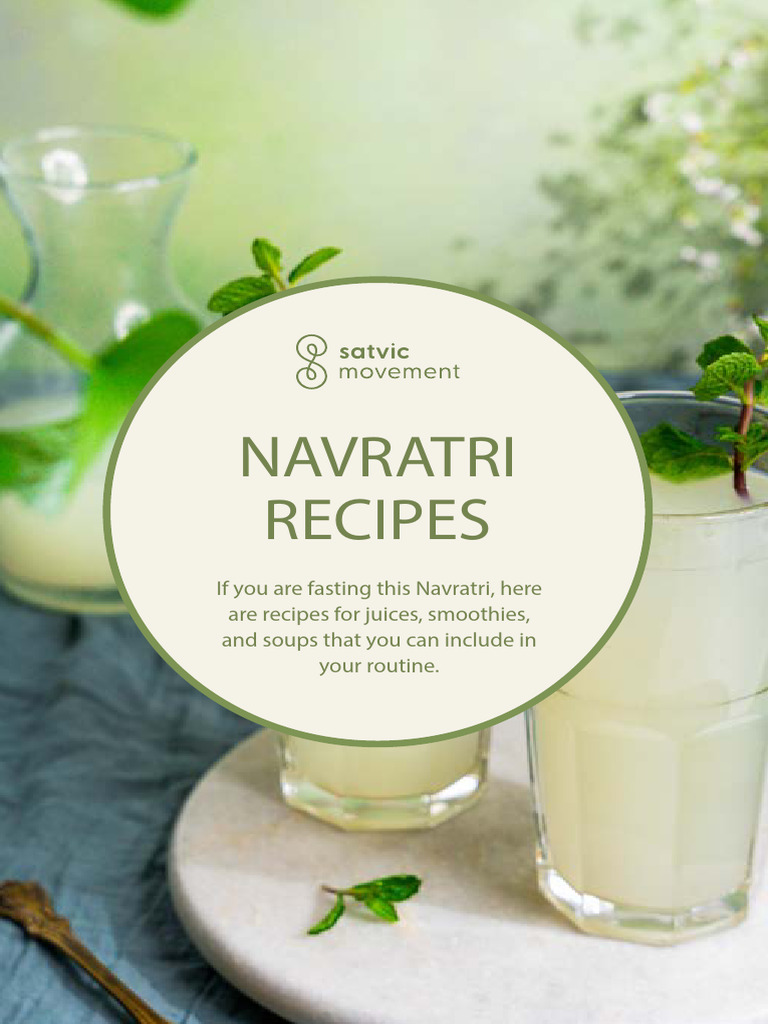 Navaratri Recipes | PDF