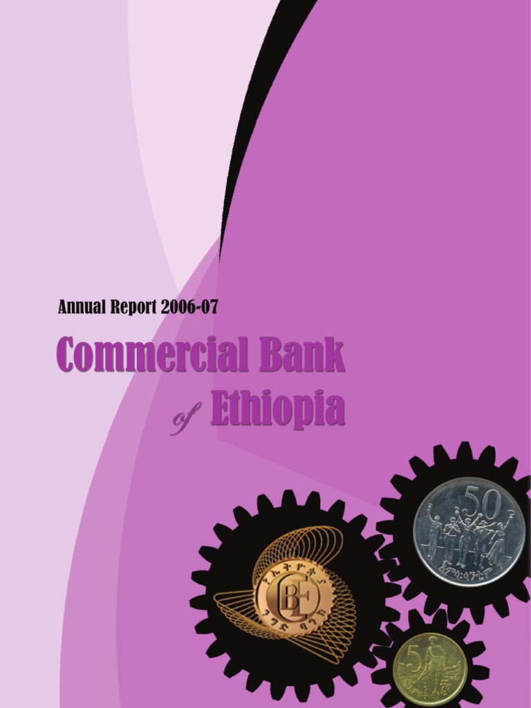 CBE Annual Report 06 - 07 | PDF | Money Supply | Banks