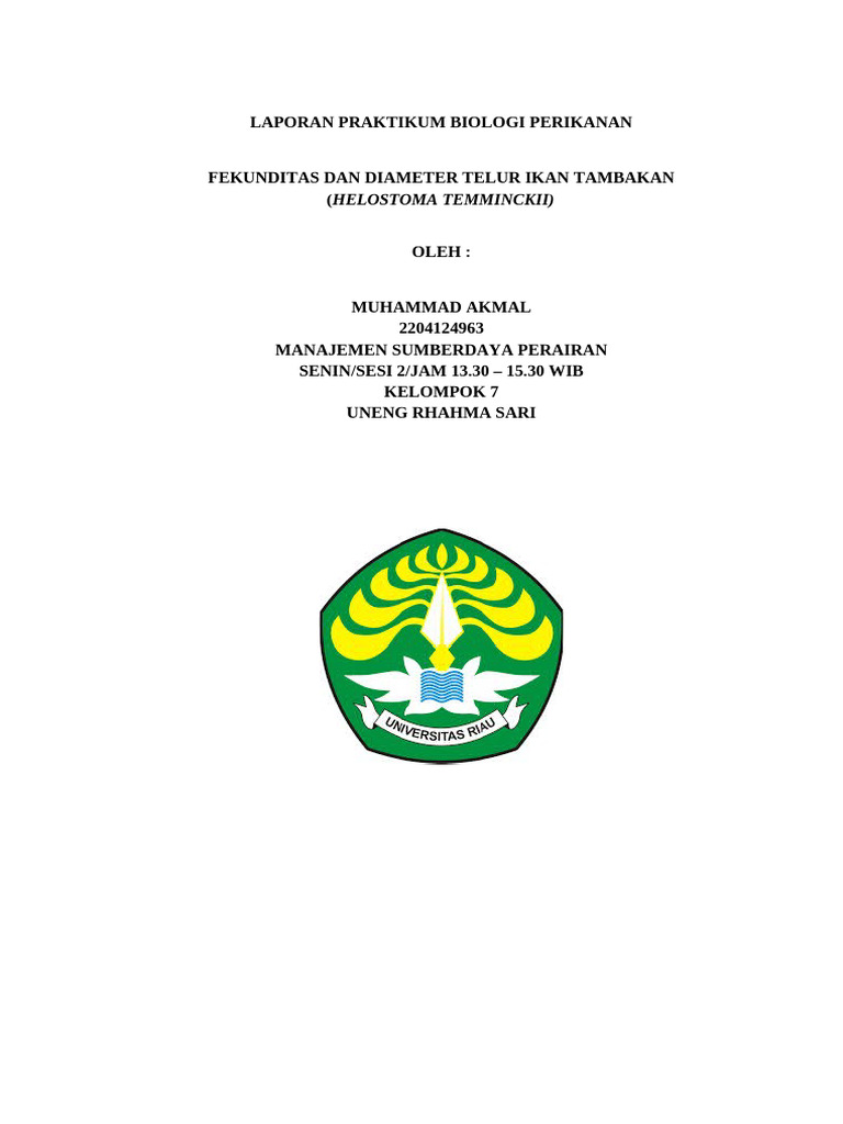 Laprak BIOPER 2 | PDF | Kesehatan Holistik | Sains & Matematika