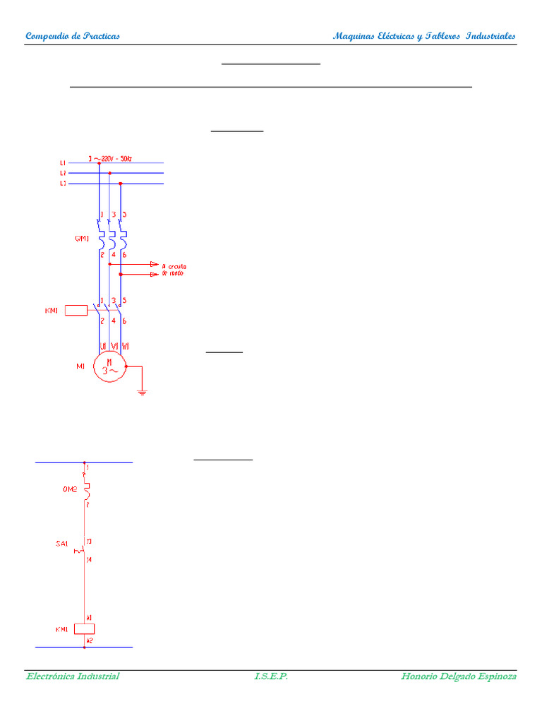 Esquemas Practicas Motores (Recuperado) | PDF