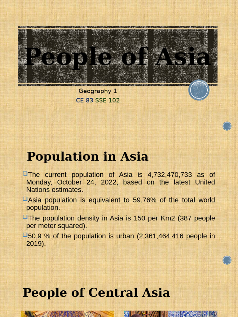 People of Asia | PDF