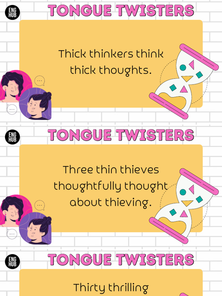 A1-B2 TH Tongue Twisters | PDF