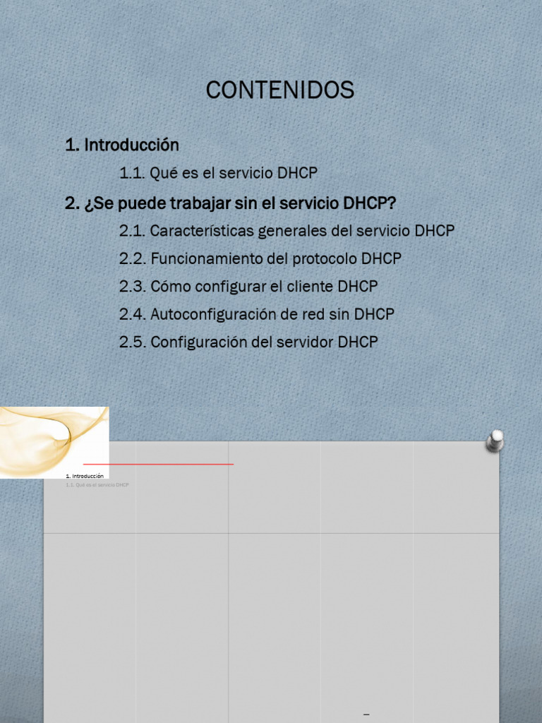 Tema 1 Servicio DHCP | PDF