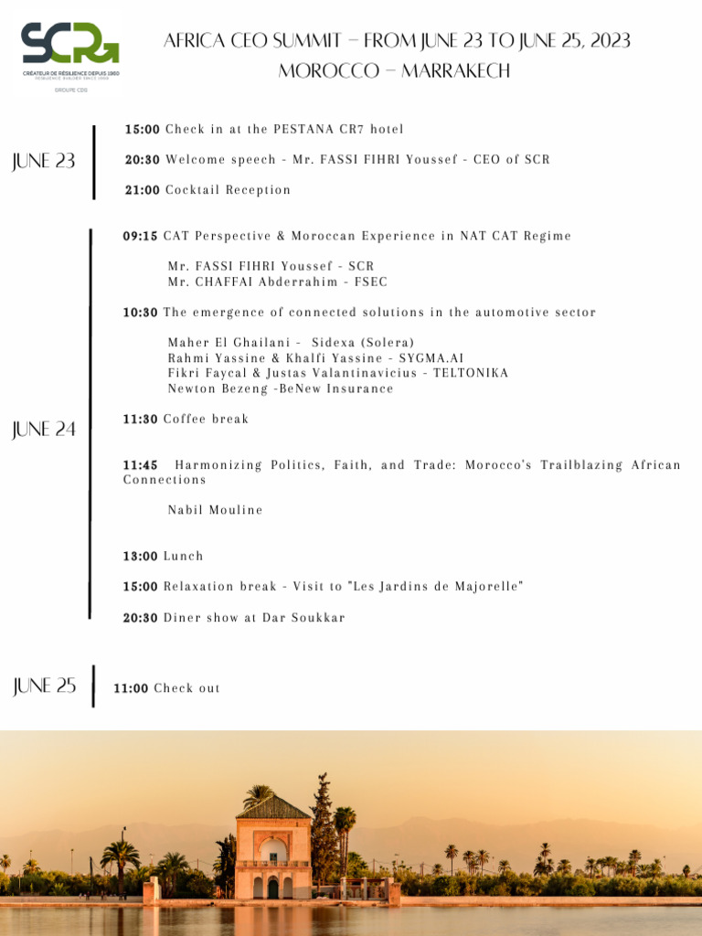 Africa CEO Summit - Event Program | PDF