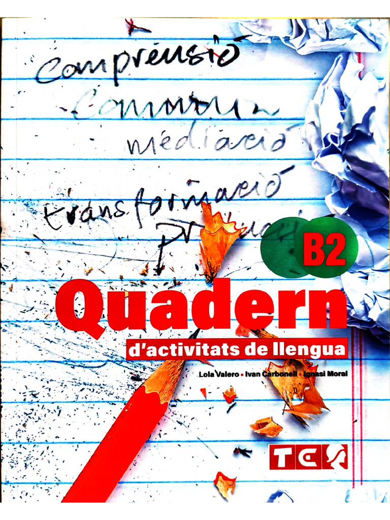 Quadern D'activitats de Llengua B2 - Teide | PDF