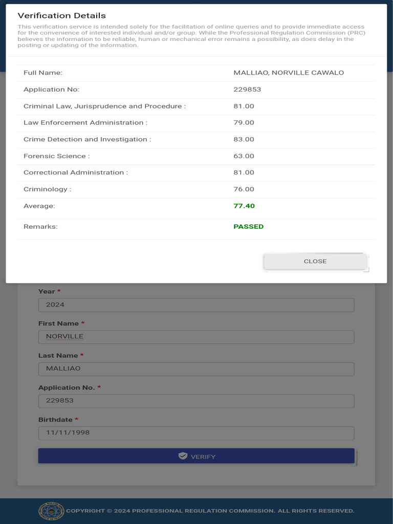 LERIS Professional Regulation Commission 3 | PDF