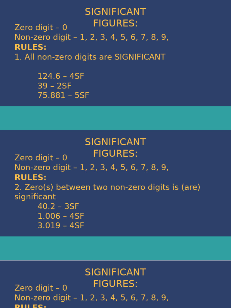 Significant Figures | PDF | Mathematics | Technology & Engineering