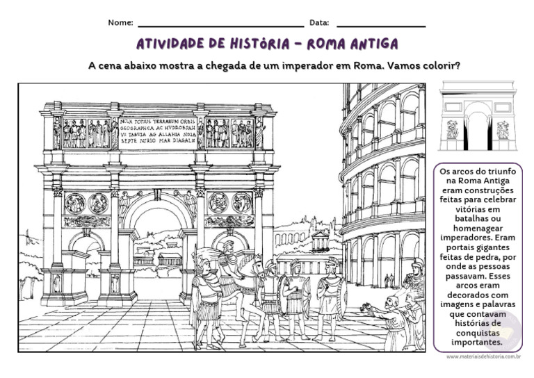 roma-colorir | PDF